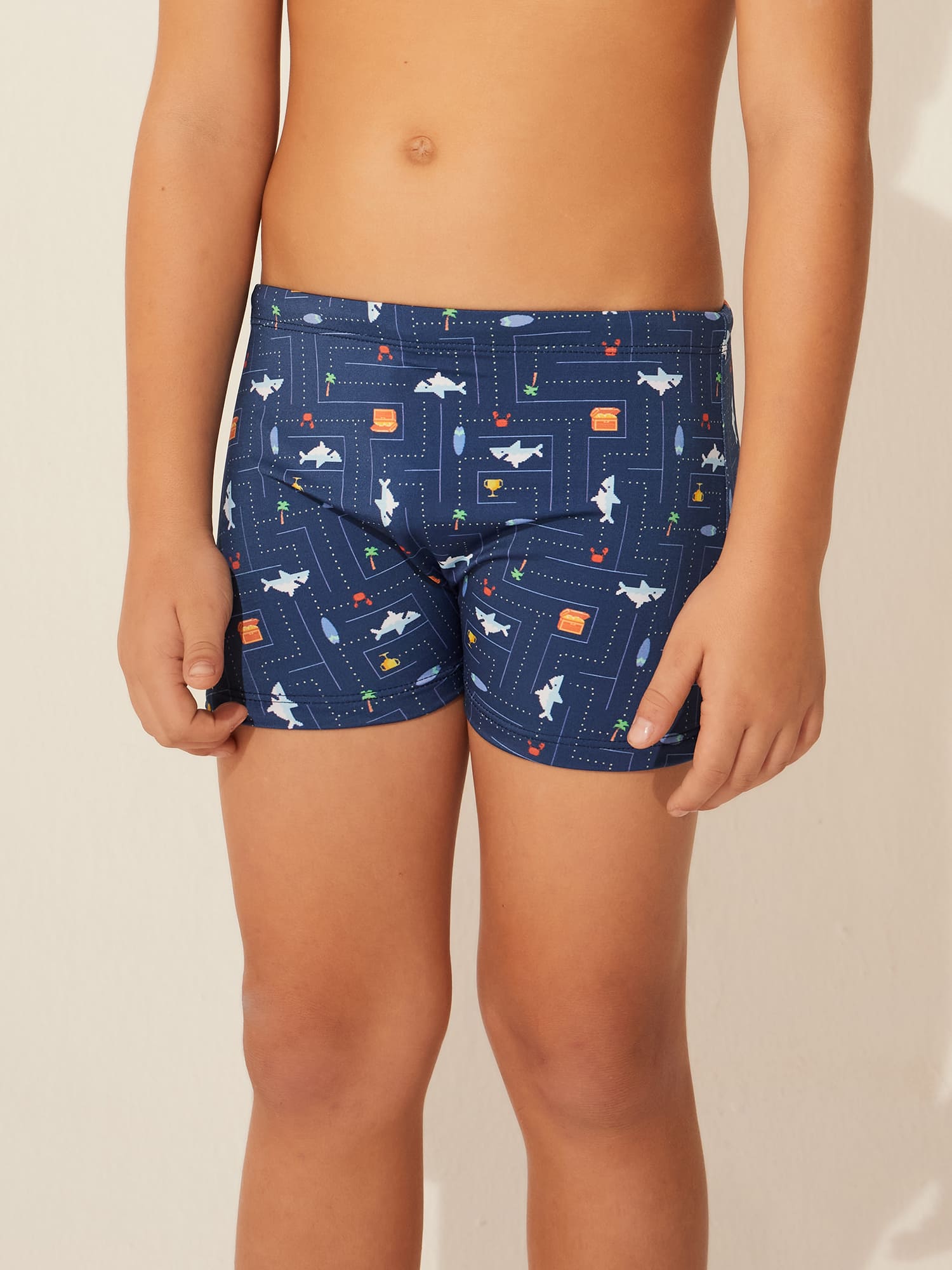 Sunga Kids Pac Shark | Bluebeach - Bluebeach | Moda Praia, Biquínis ...